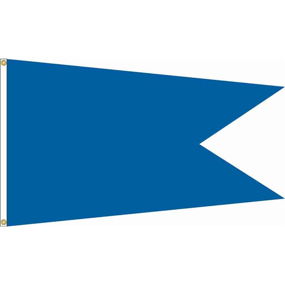 Bell Blue Angle Burgee 5x8' Nylon | Quality Flags